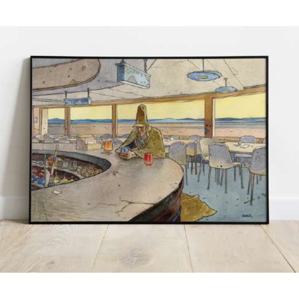 Affiche Moebius - Arzak - Barvide: Affiches Pop culture par Moebius ...
