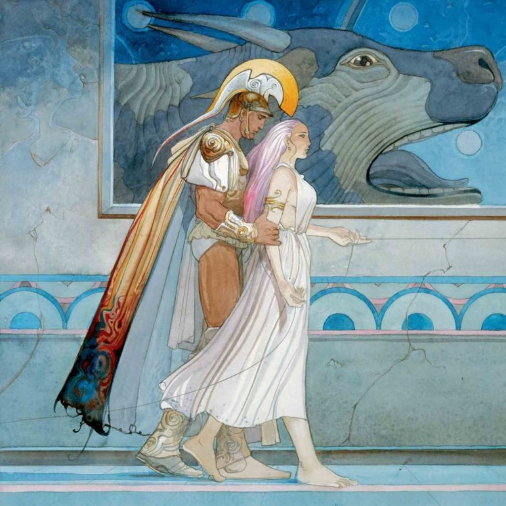 Sérigraphie Le Fil D'Ariane - Moebius: Sérigraphies Pop culture par Moebius chez Moebius Production