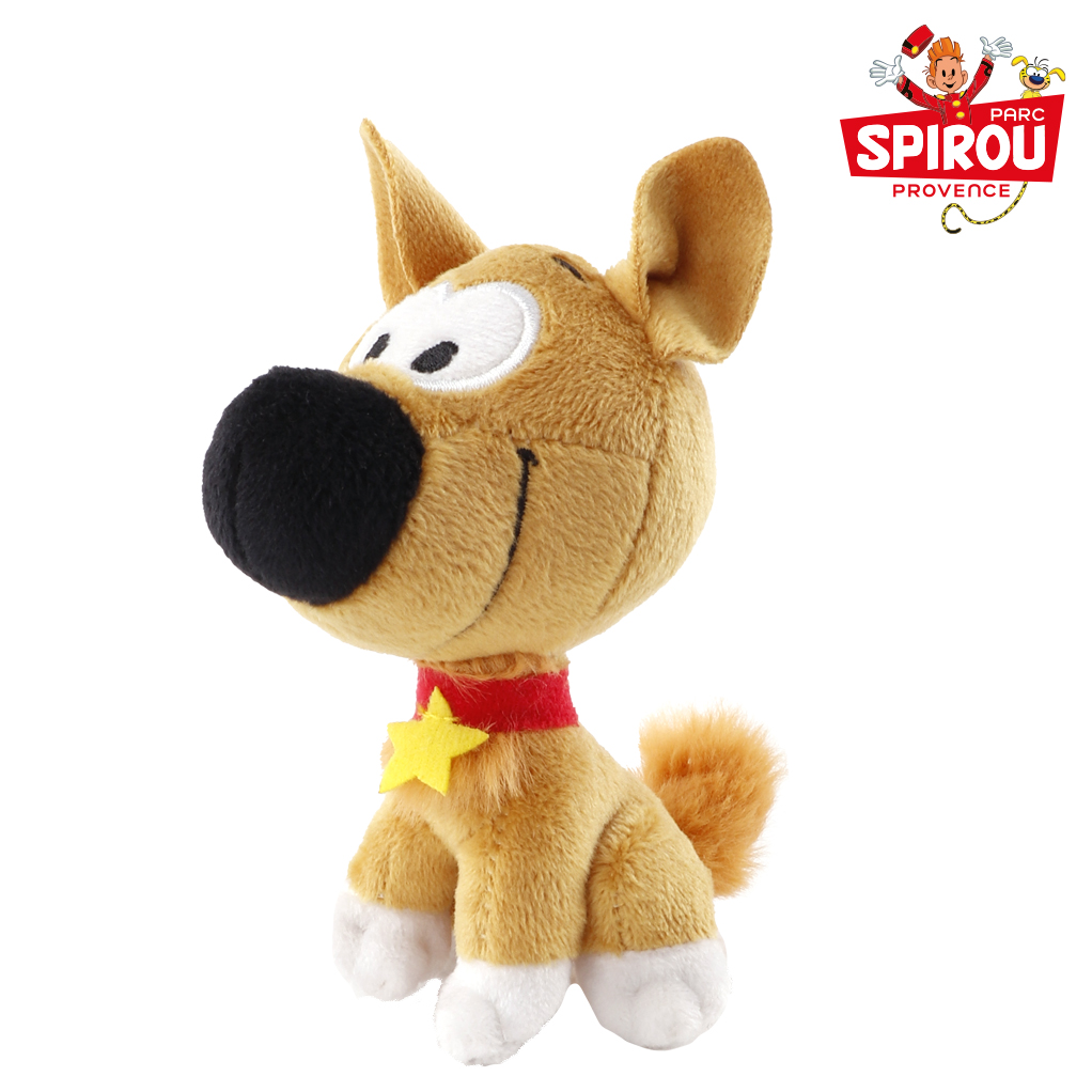 Parc Spirou - Peluche dans sa cannette Rantanplan: Peluches BD chez ...