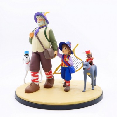 Figurine LMZ Collectibles, Rémi sans famille, Rémi, Vitalis, Capi ...