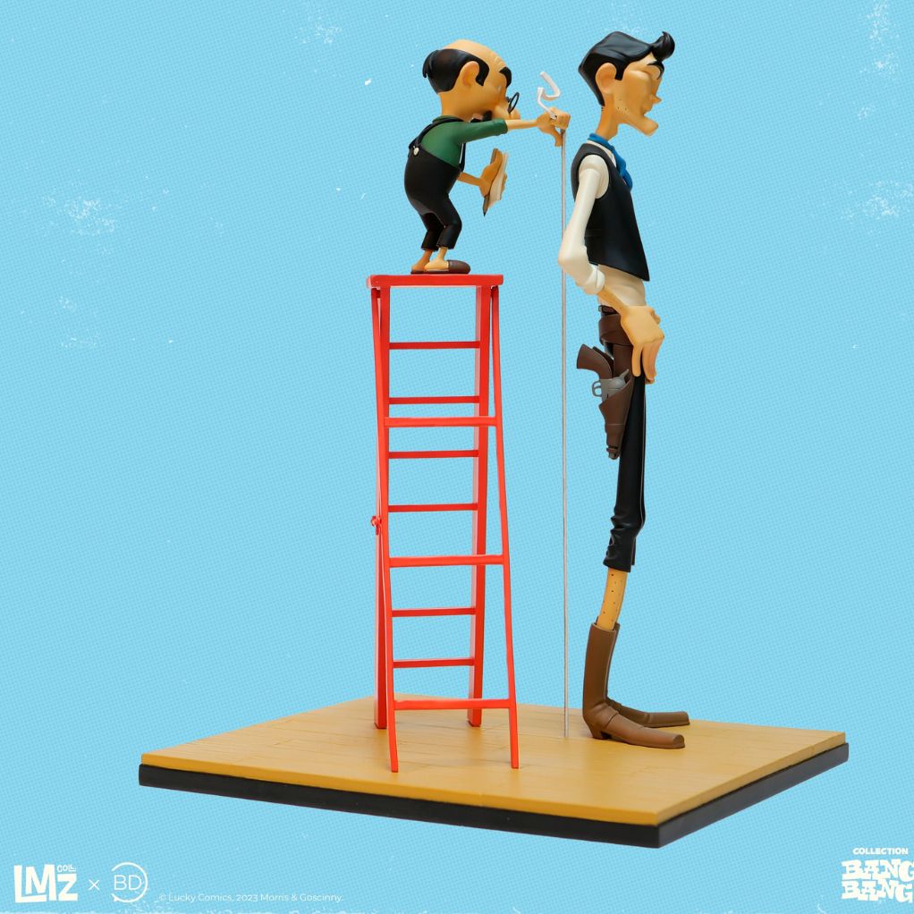 Figurine exclusive Lucky Luke - Phil Defer et le petit tailleur ...