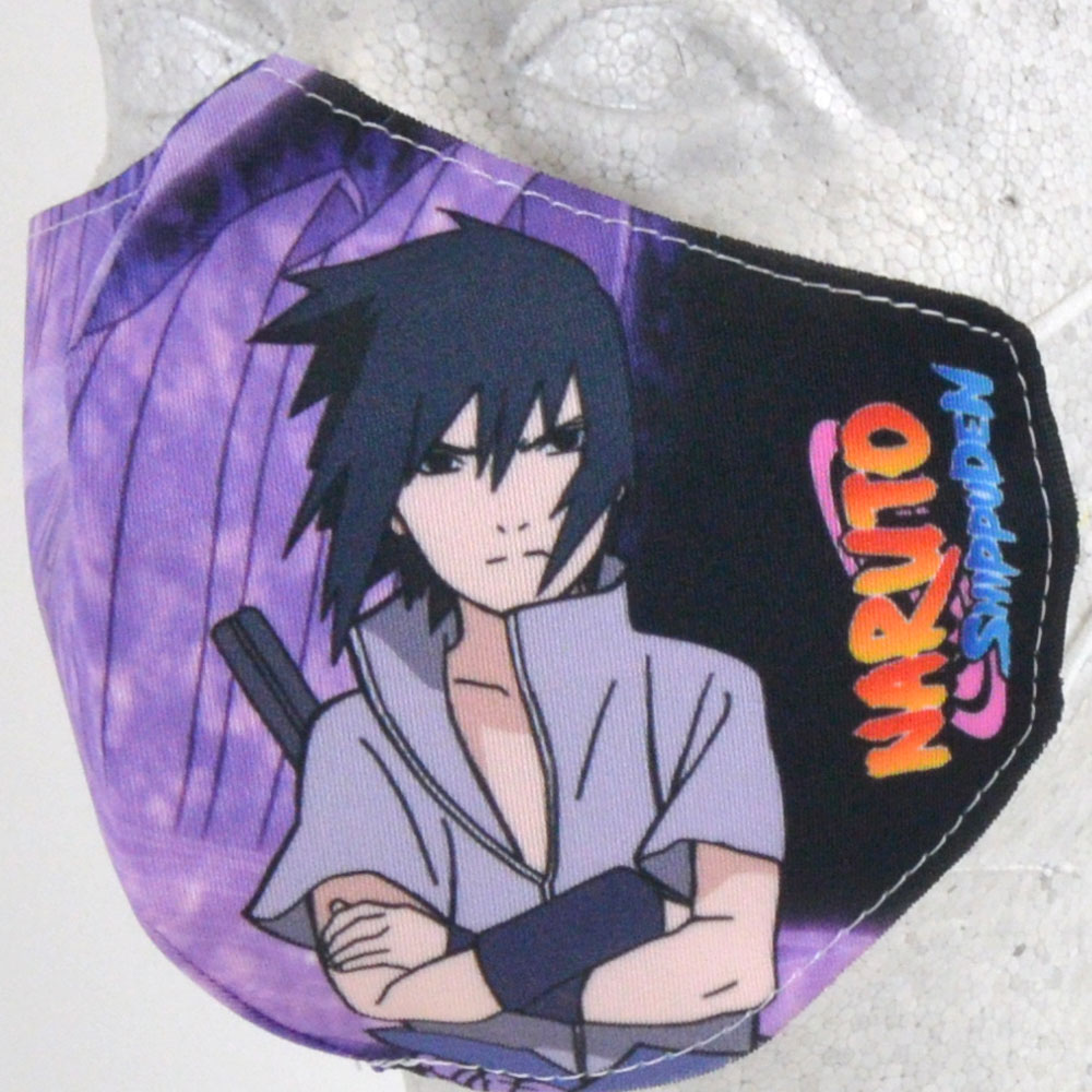 Masque réutilisable: Sasuke Uchiwa: Textile Manga par Masashi Kishimoto ...