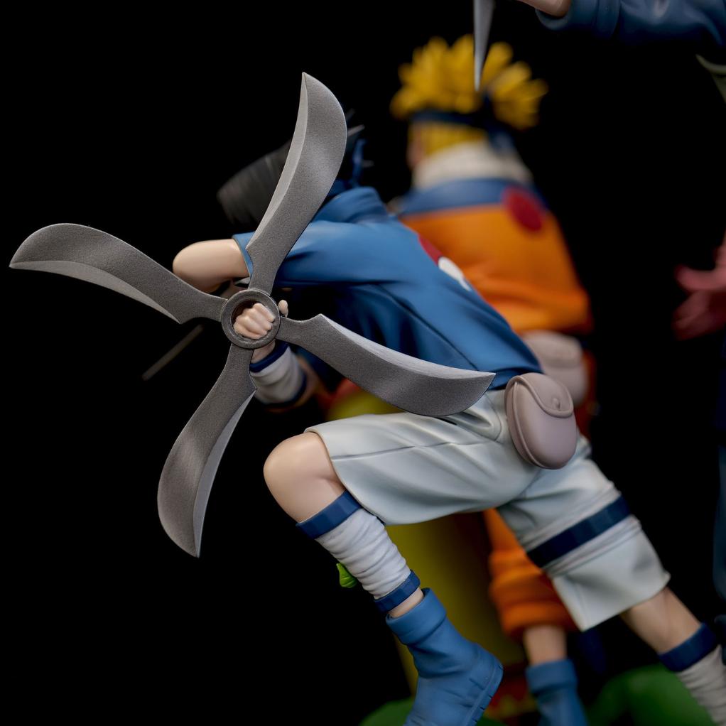 Figurine Cartoon Kingdom - Naruto - Team 7: Figurines Pop culture par ...