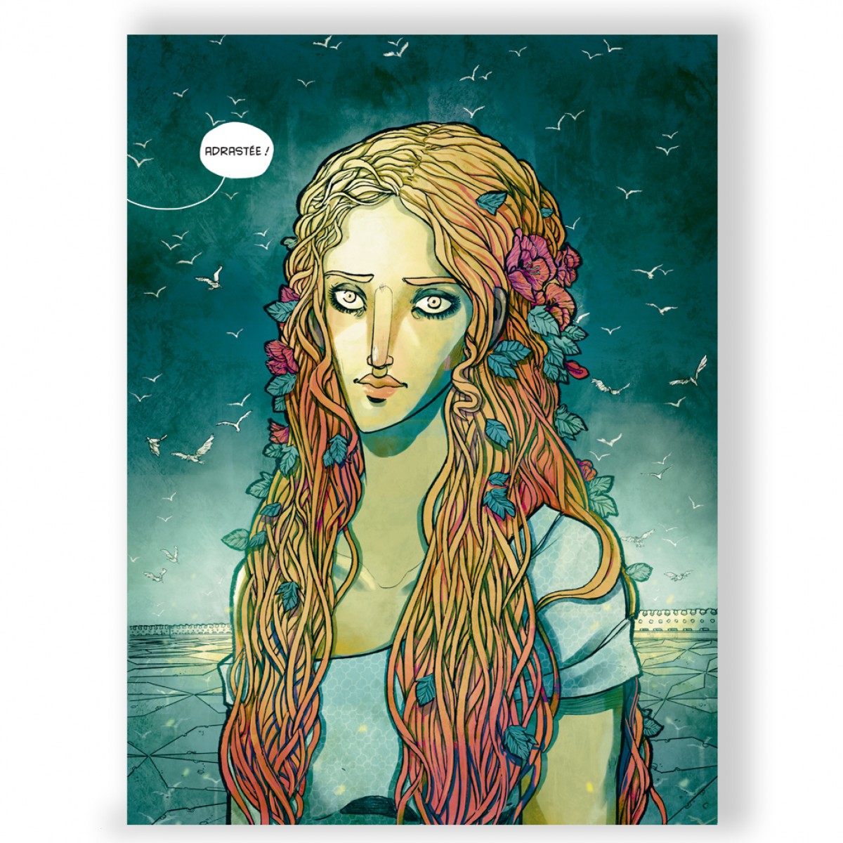 Tirage de luxe Mathieu Bablet Adrastée T.1, couverture couleur ...