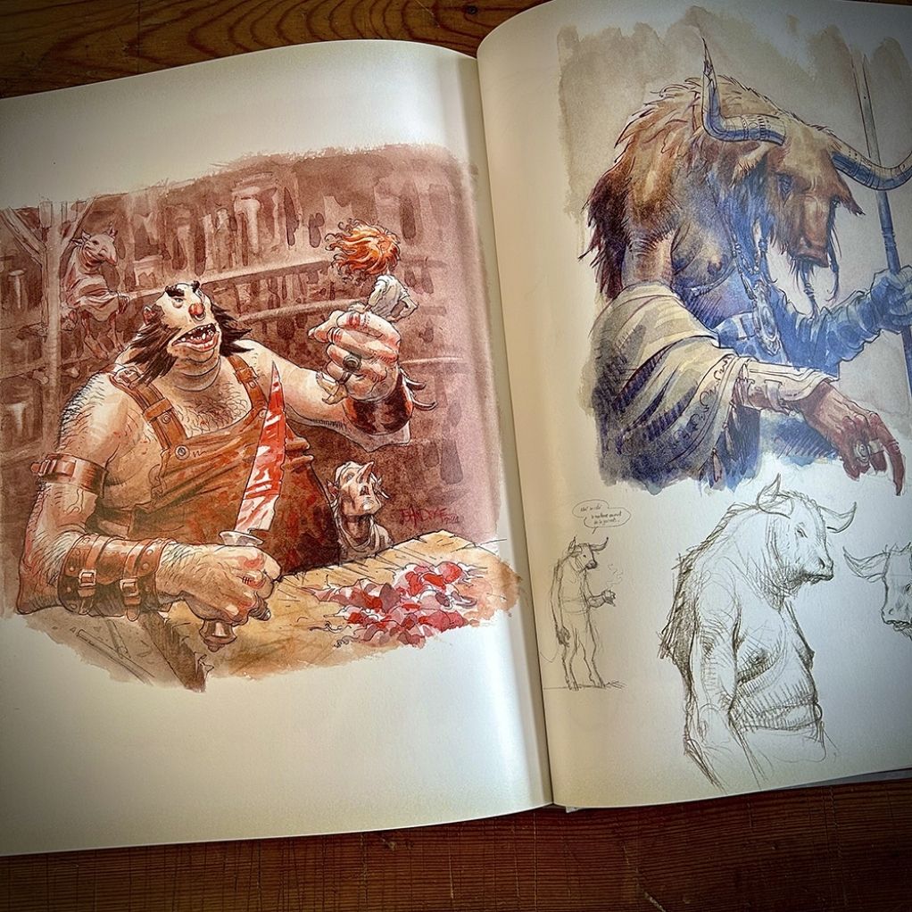 Tirage de Luxe - La cuisine des ogres: Tirages de luxe BD par Jean ...