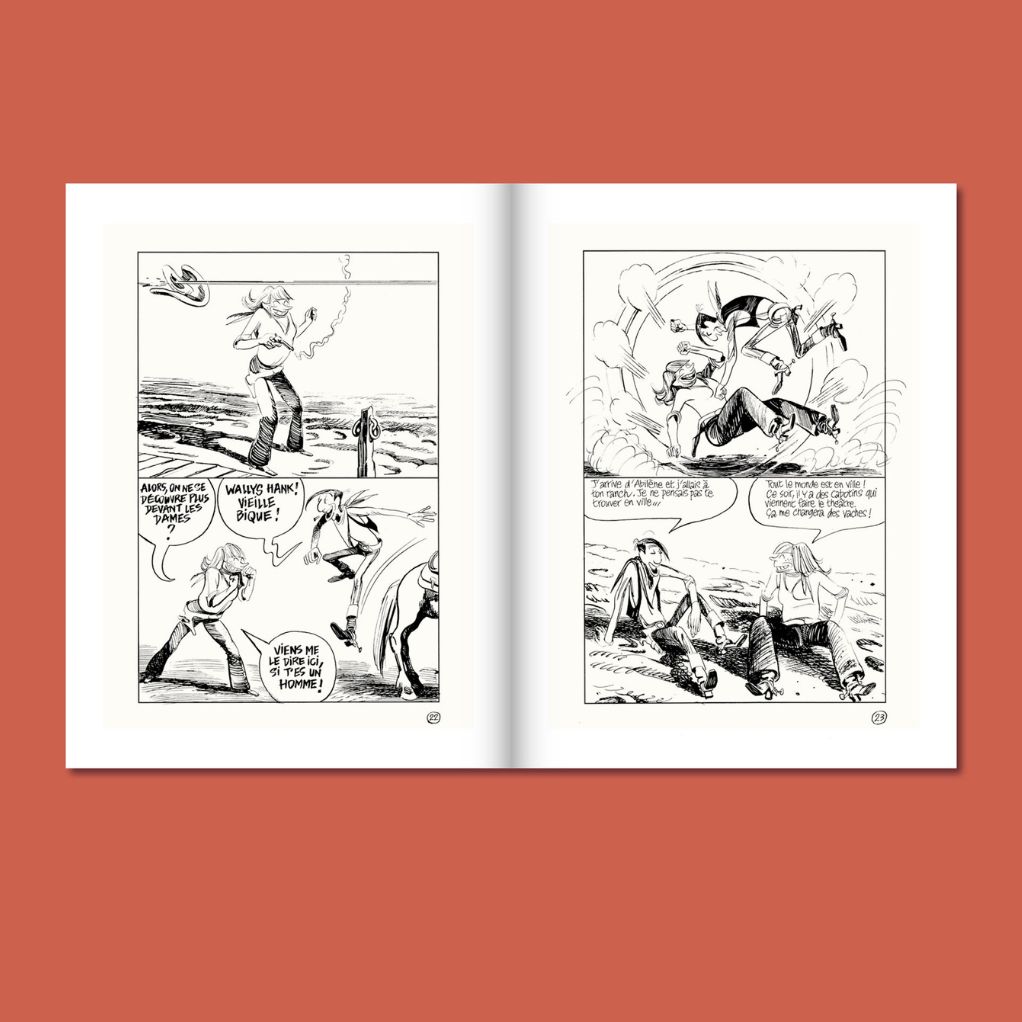 Tirage de luxe Lucky Luke, Les Indomptés: Tirages de luxe BD par Blutch ...