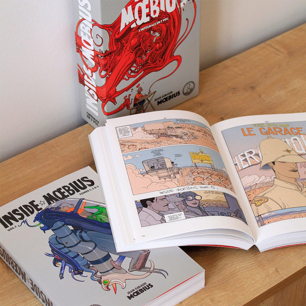 Coffret Inside Mœbius: Intégrales et coffrets Pop culture par Moebius ...